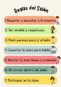 Reglamento del salón Normas para ambiente óptimo | PSICOLOGÍANOVA